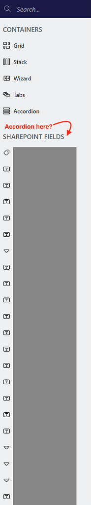 App Feature Request Way To Minimize Sharepoint Fields Section In Designer Sharepoint Online